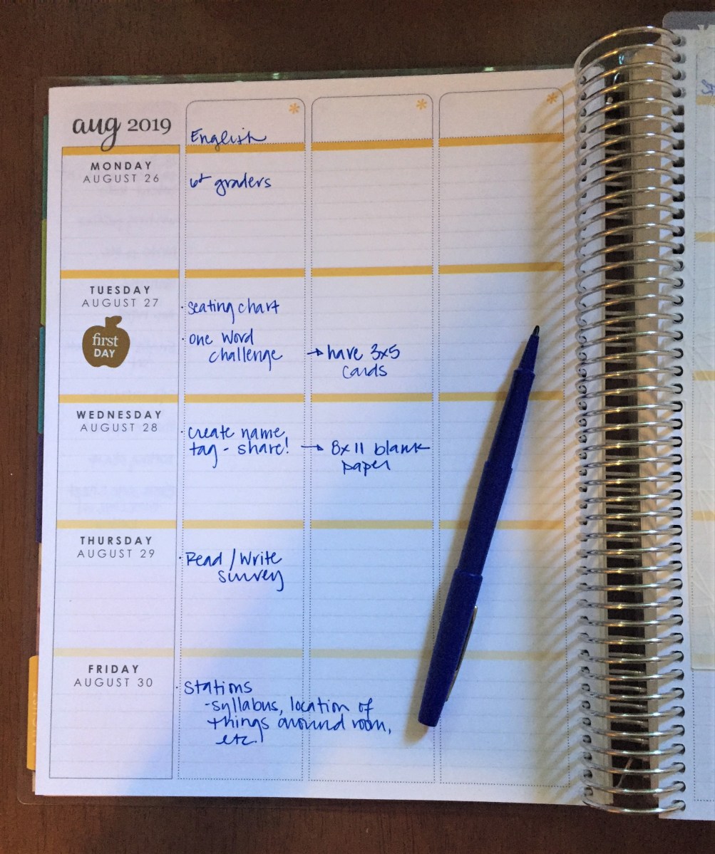 The First Two Weeks of School – Holly Teaches